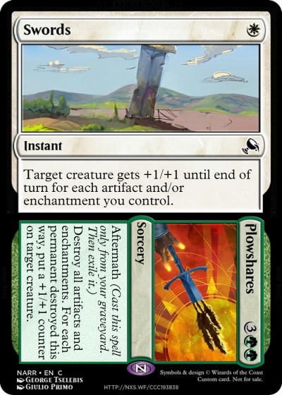 MTGNexus - Swords // Plowshares