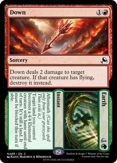 MTGNexus - Down // Earth