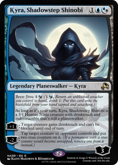 MTGNexus - Kyra, Shadowstep Shinobi