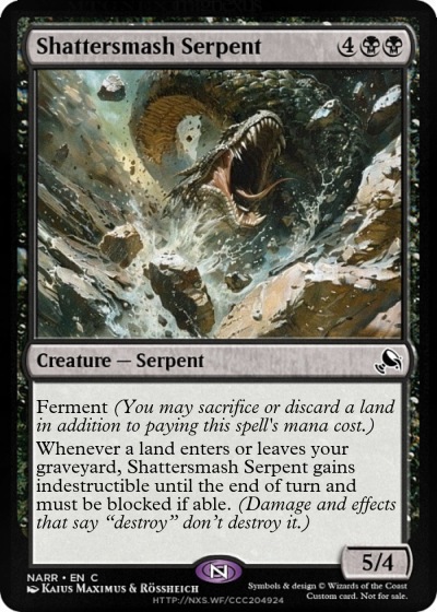 MTGNexus - Shattersmash Serpent