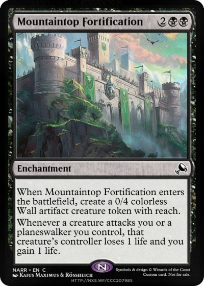 MTGNexus - Mountaintop Fortification