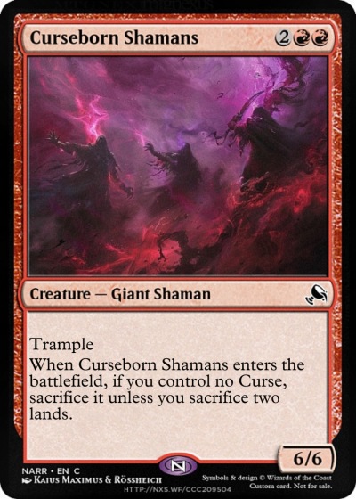 MTGNexus - Curseborn Shamans