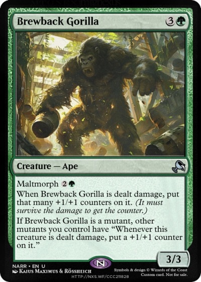 MTGNexus - Brewback Gorilla