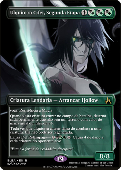 MTGNexus - Ulquiorra Cifer, Segunda Etapa