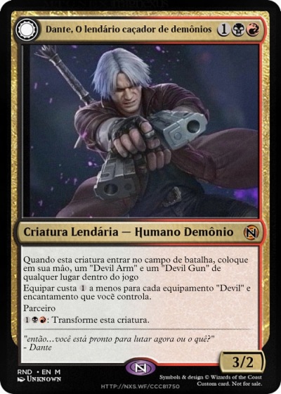 MTGNexus - Dante, O lendário caçador de demônios // Dante, Devil Trigger
