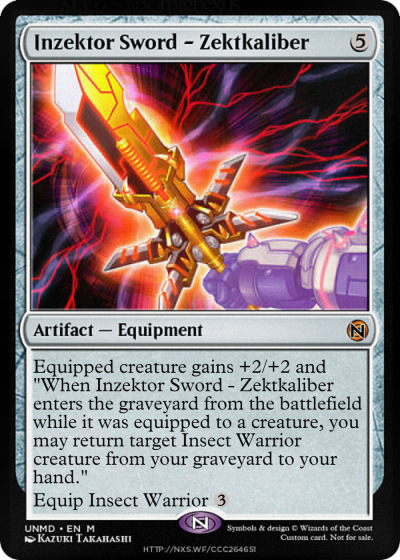 MTGNexus - Inzektor Sword - Zektkaliber