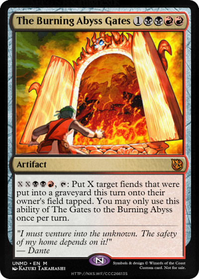 MTGNexus - The Burning Abyss Gates