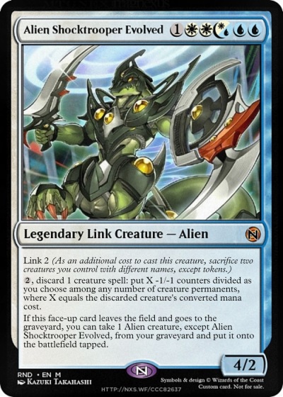 MTGNexus - Alien Shocktrooper Evolved