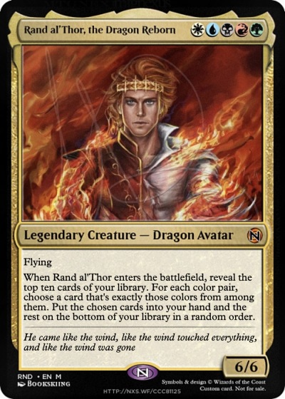 MTGNexus - Rand al'Thor, the Dragon Reborn