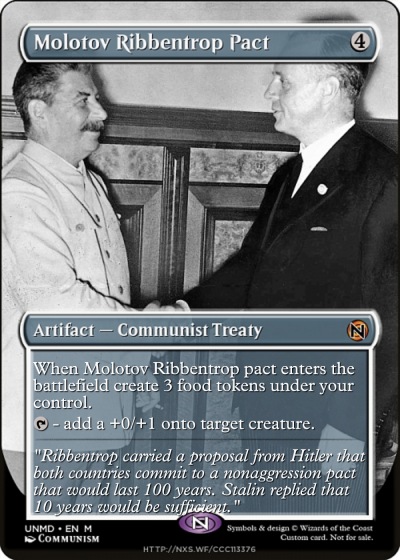 MTGNexus - Molotov Ribbentrop Pact