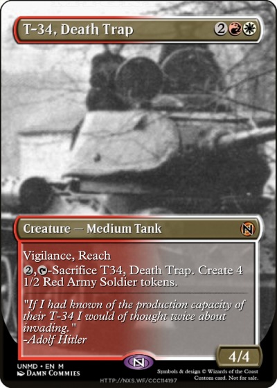 MTGNexus - T-34, Death Trap
