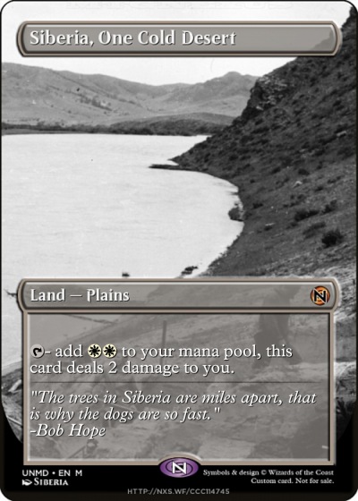 MTGNexus - Siberia, One Cold Desert