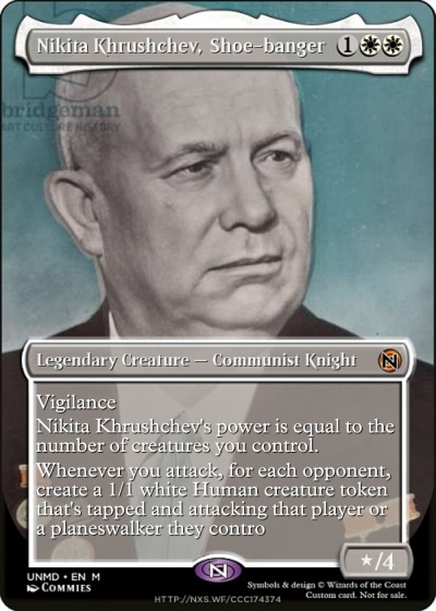 MTGNexus - Nikita Khrushchev, Shoe-banger