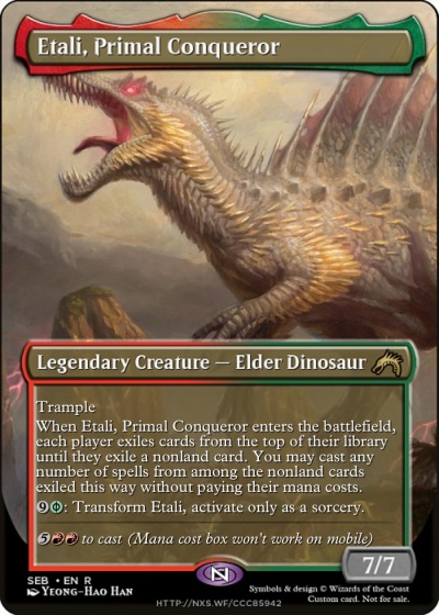 MTGNexus - Etali, Primal Conqueror // Etali, Primal Sickness