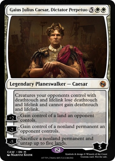 MTGNexus - Gaius Julius Caesar, Dictator Perpetuo