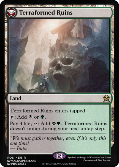 MTGNexus - Void Sanctum // Terraformed Ruins