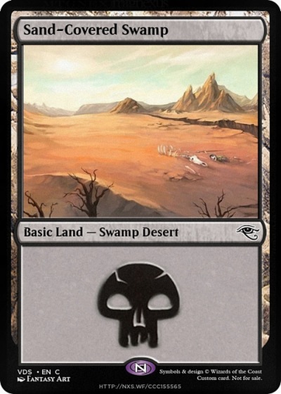 MTGNexus - Sand-Covered Swamp