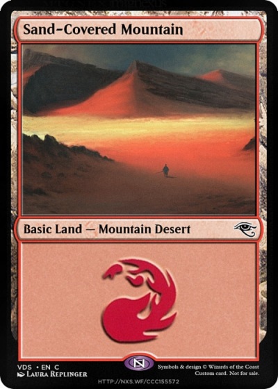 MTGNexus - Sand-Covered Mountain