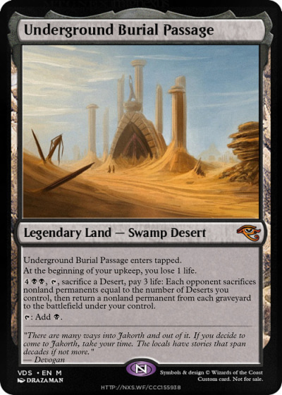 MTGNexus - Underground Burial Passage