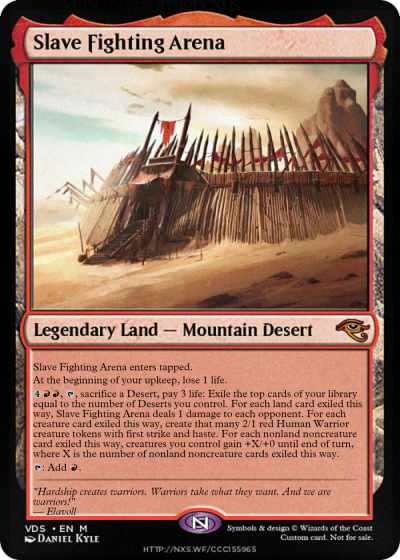 MTGNexus - Slave Fighting Arena