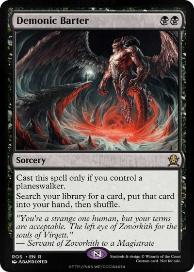 MTGNexus - Demonic Barter