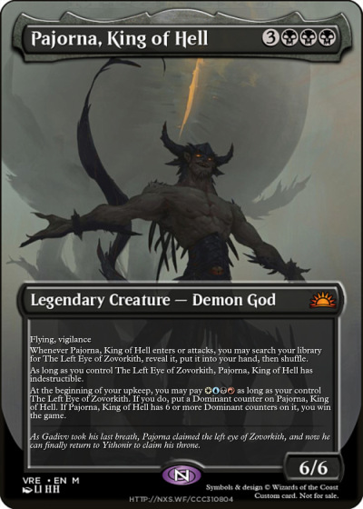 MTGNexus - Pajorna, King of Hell