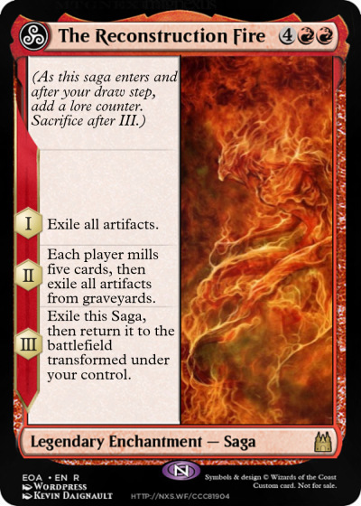 MTGNexus - The Reconstruction Fire // The First Machine