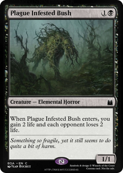 MTGNexus - Plague Infested Bush