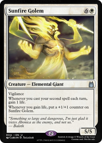 MTGNexus - Sunfire Golem