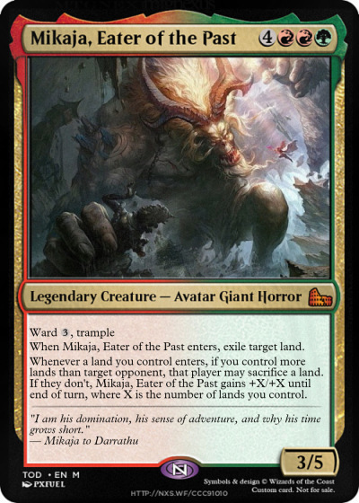 MTGNexus - Mikaja, Eater of the Past