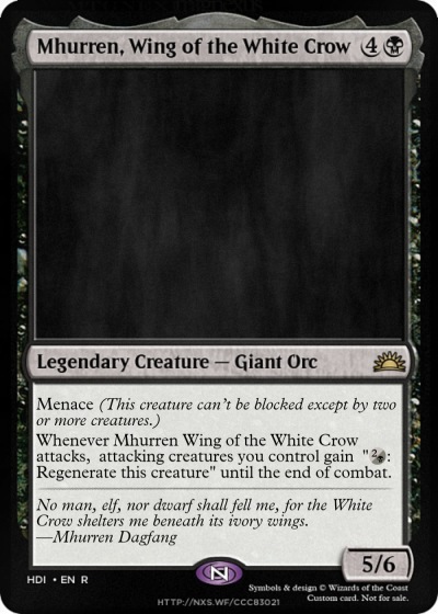 MTGNexus - Mhurren, Wing of the White Crow