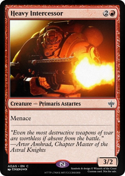 MTGNexus - Heavy Intercessor