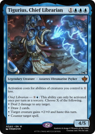 MTGNexus - Tigurius, Chief Librarian