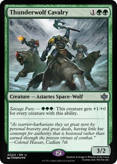 MTGNexus - Thunderwolf Cavalry