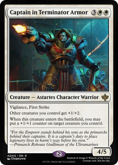 MTGNexus - Captain in Terminator Armor