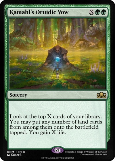 MTGNexus - Kamahl's Druidic Vow