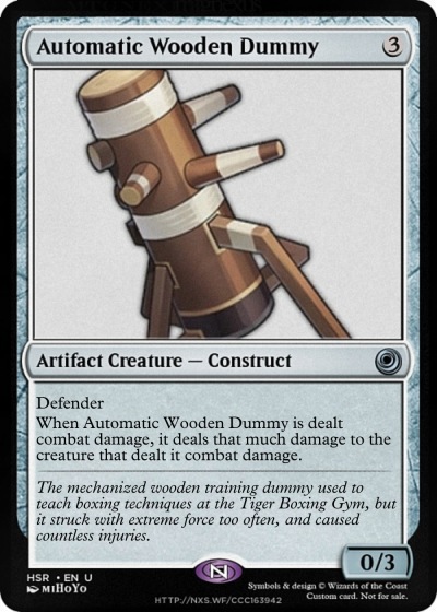 MTGNexus - Automatic Wooden Dummy
