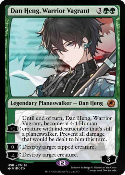 MTGNexus - Dan Heng, Warrior Vagrant