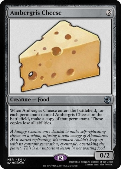 MTGNexus - Ambergris Cheese