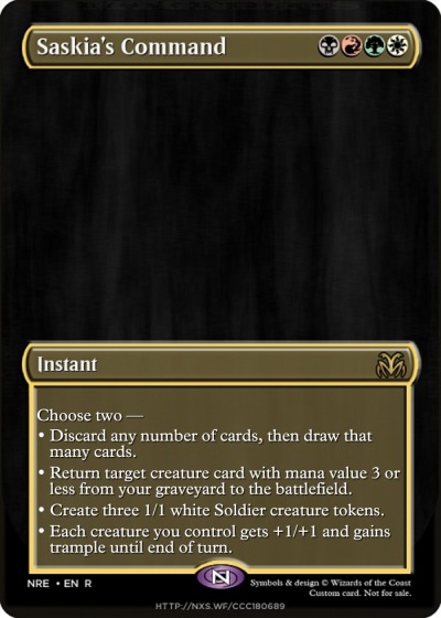 MTGNexus - Saskia's Command