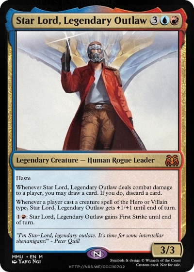 MTGNexus - Star Lord, Legendary Outlaw