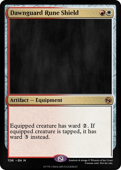 MTGNexus - Dawnguard Rune Shield
