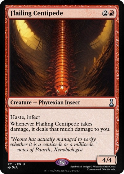 MTGNexus - Flailing Centipede