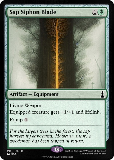MTGNexus - Sap Siphon Blade
