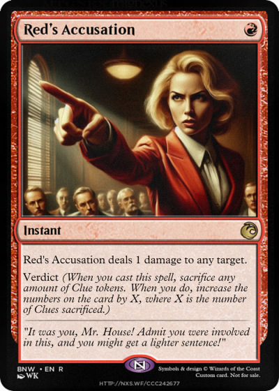 MTGNexus - Red's Accusation