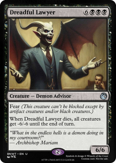 MTGNexus - Dreadful Lawyer