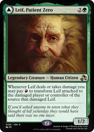 MTGNexus - Leif, Patient Zero // The Anger Flu