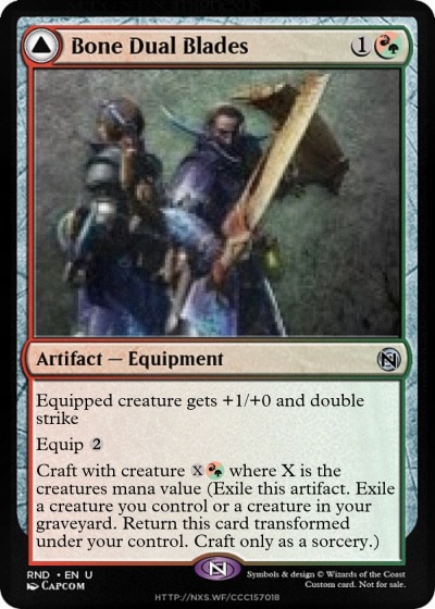 MTGNexus - Bone Dual Blades // Masterwork Dual Blades