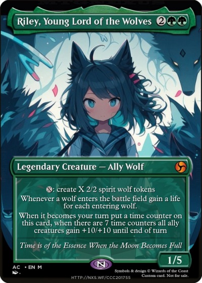 MTGNexus - Riley, Young Lord of the Wolves