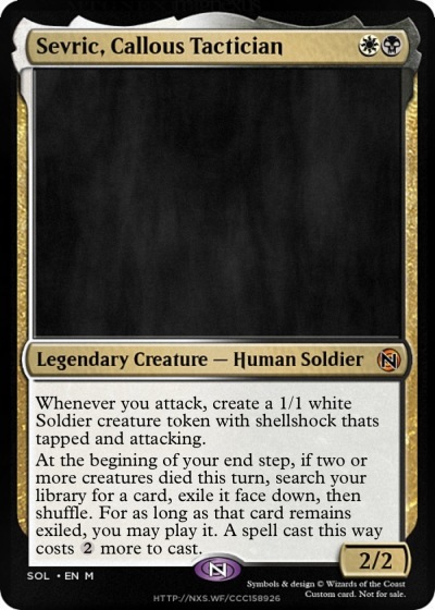 MTGNexus - Sevric, Callous Tactician